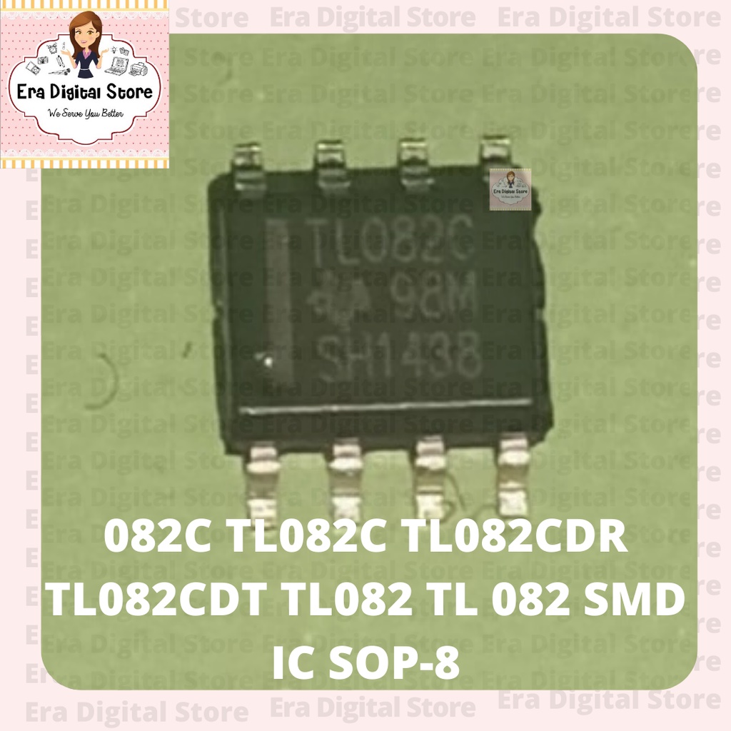Jual 082C TL082C TL082CDR TL082CDT TL082 TL 082 SMD IC SOP-8 | Shopee Indonesia