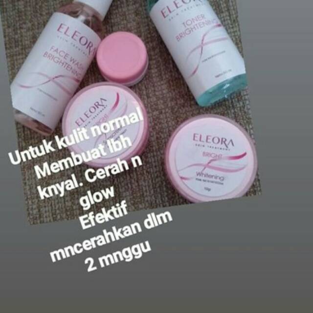 Jual Paket normal eleora original ( CERAH DALAM 2 MINGGU) | Shopee ...