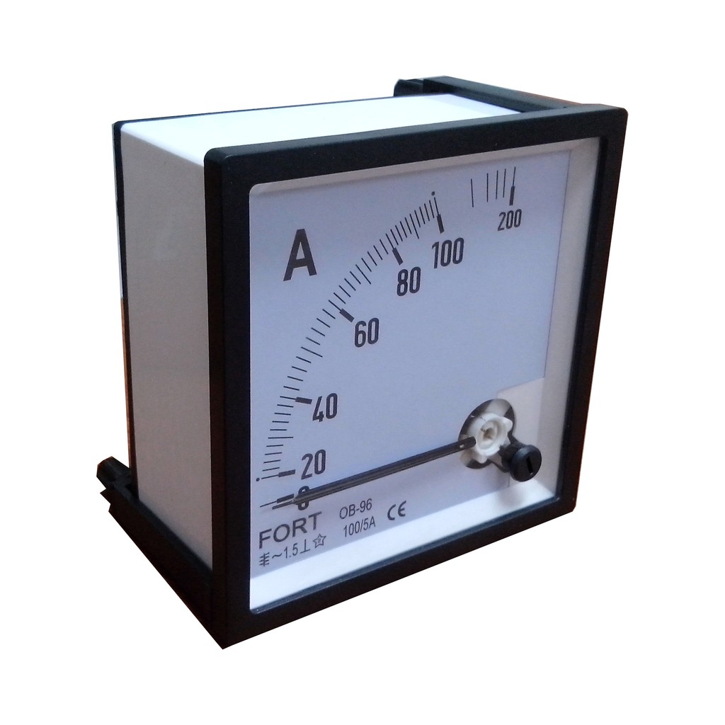 Jual Amper Panel Meter Direct FORT Type FT-96ADT & FT-72ADT FORT ...