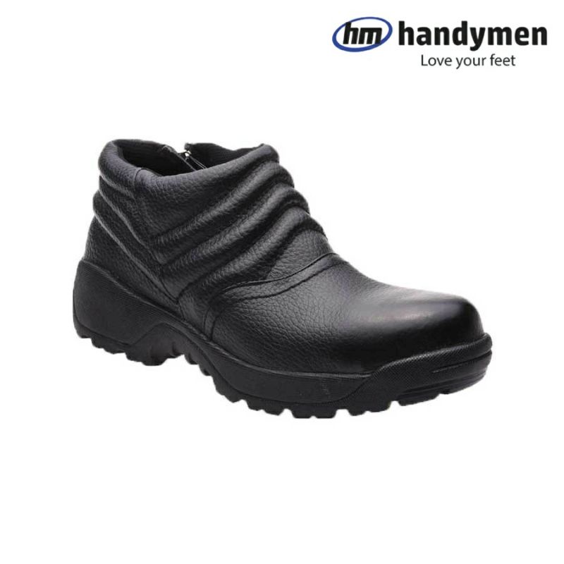Jual Sepatu Safety Kulit - Handymen SPT 305 Safety Boot Shoes | Shopee ...