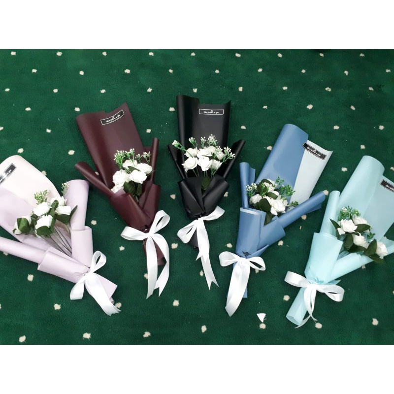 Jual Buket Bunga Artificial simple unik|hadiah wisuda sempro ulangtahun ...