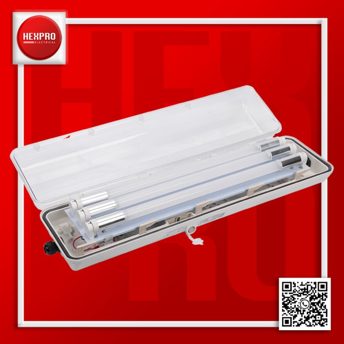 Jual Lampu TL LED 2x18w Explosion Proof GRP Helon BYS51 | Shopee Indonesia
