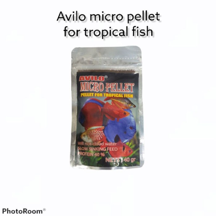 Jual avilo micro pellet pelet ikan tropical neon guppy dll pelet murah ...