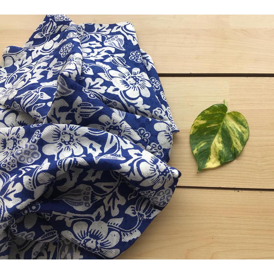 Jual Batik Cap Viscous 2 Warna | Shopee Indonesia