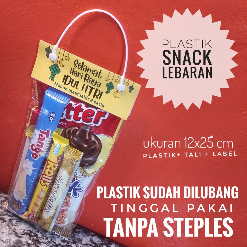 Jual Kemasan angpao snack lebaran (12x25) | Shopee Indonesia