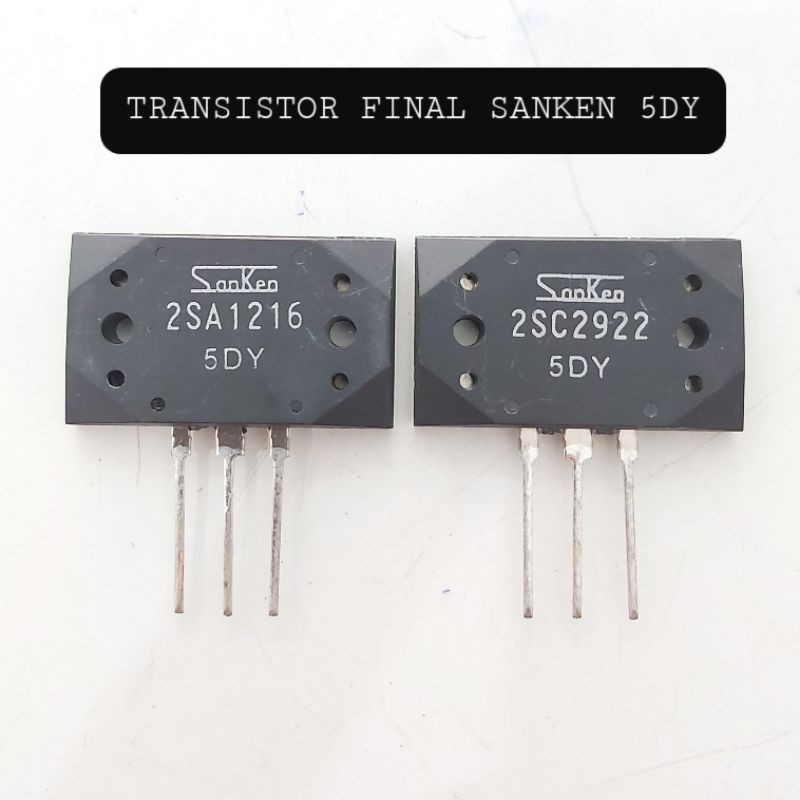 Jual Transistor Final SANKEN C2922 A1216 5DY ORIGINAL | Shopee Indonesia