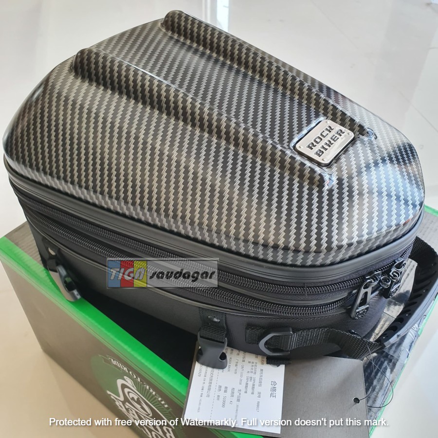 Jual TAIL BAG ROCKBIKER RBB 017 TAS MOTOR 4-6 LTR TAS HELM PRIA TOURING ...