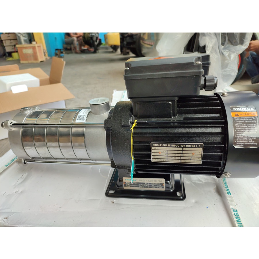 Jual Pompa SHIMGE BWJ 4-6, 3 phase (Horizontal Multistage Centrifugal ...