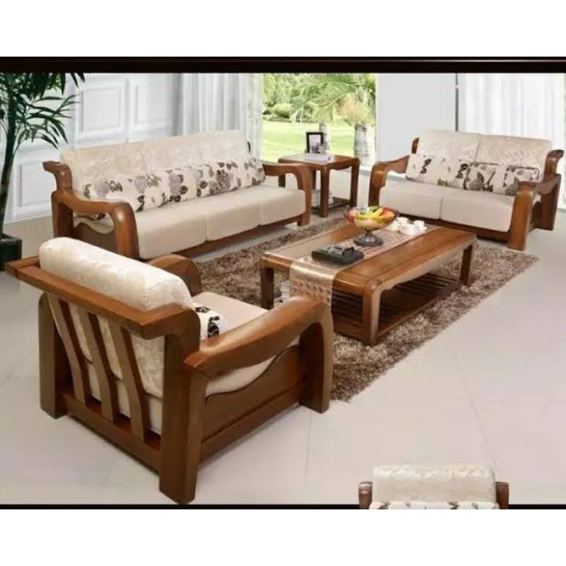 Jual meja kursi tamu sofa minimalis meja teras makan seater 321 (Nota ...