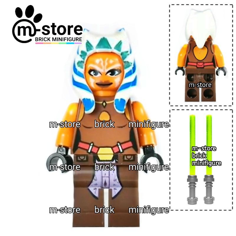 Jual brick star wars young ahsoka tano mini toy figure | Shopee Indonesia