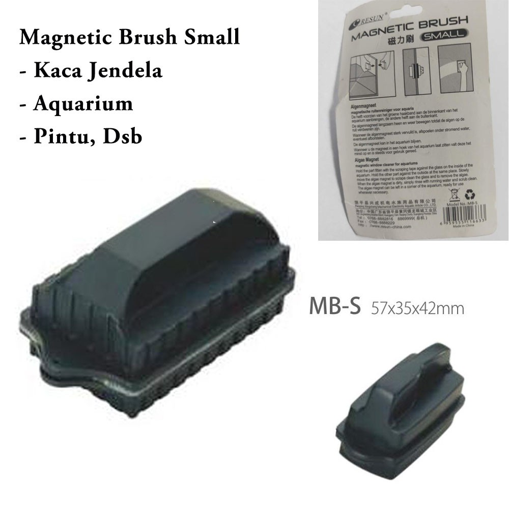 Jual Pemberih Kaca Jendela Rumah - Kaca Aquarium Ikan Magnet Sikat ...