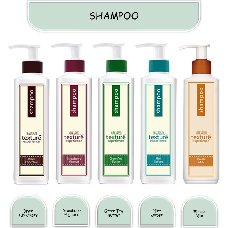 Jual MAKARIZO TEXTURE EXPERIENCE SHAMPOO 250ML | Shopee Indonesia