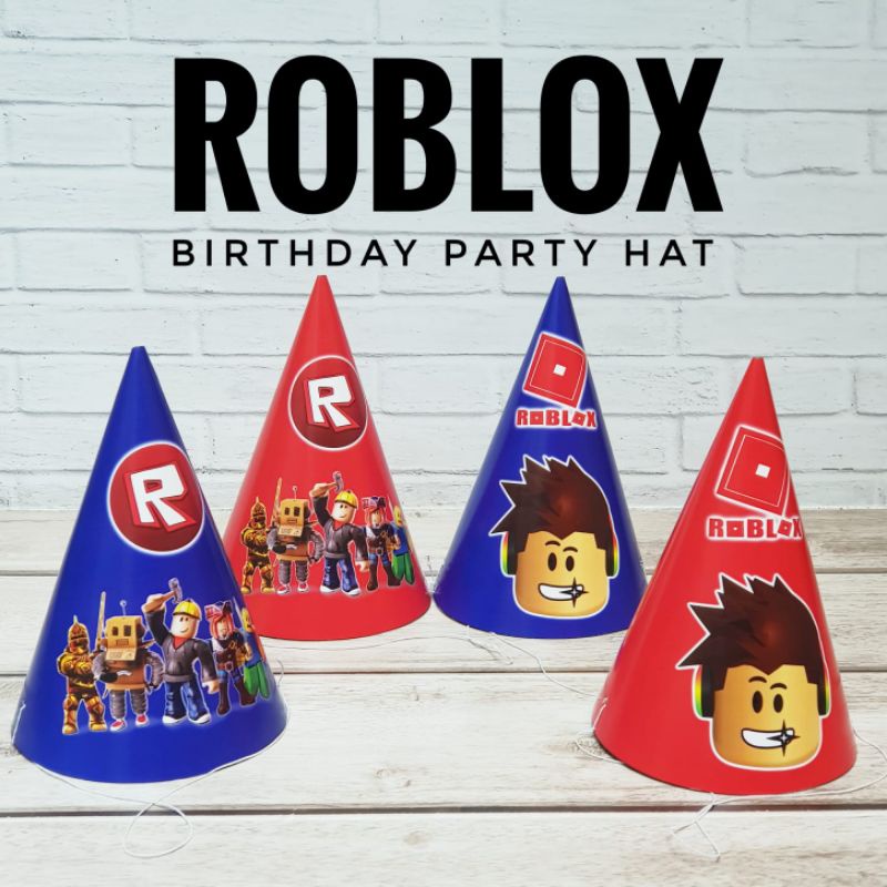 Jual Roblox Topi Pesta Party Hat Perlengkapan Aksesori Anak | Shopee ...