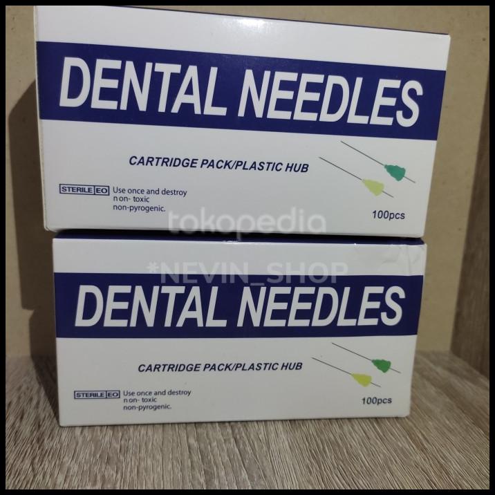 Jual Jarum Sitojek Cytoject Citoject 21Mm 30G Disposable Dental Needle ...