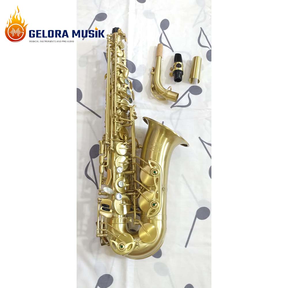 Jual Alto Saxophone Walker WAS-650 Satin Gold | Shopee Indonesia