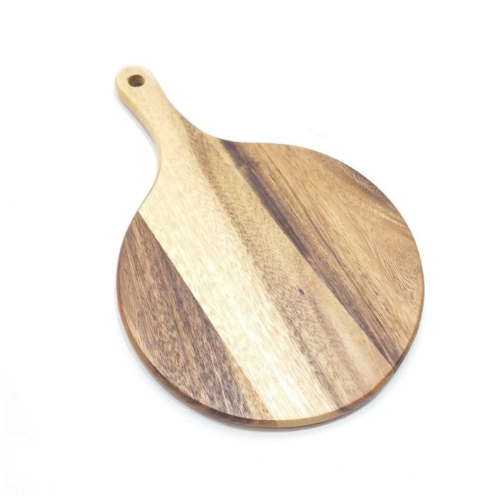 Jual WOODEN PADDLE CUTTING BOARD KAYU TREMBESI | Shopee Indonesia