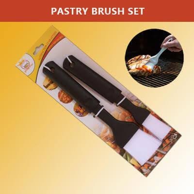 Jual Pastry Brush Set Kuas Kue Serbaguna Kuas Baking Grill BBQ 2pcs ...