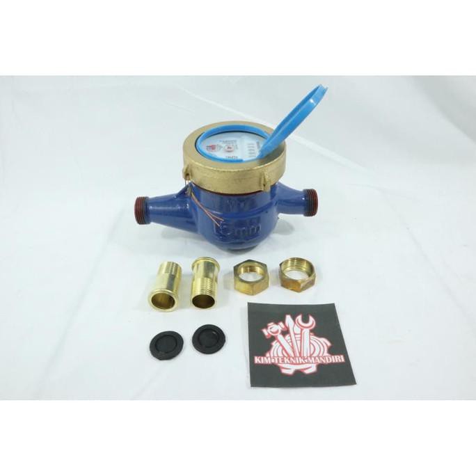 Jual Imd Sni Water Flow Meter Pam Pdam Gts 1/2” 1/2 - Meteran Air Besi ...