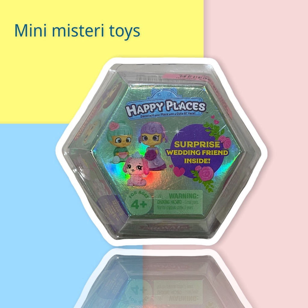 Jual mini misteri HAPPY PLACES - mini figure - rasa penasaran seperti ...