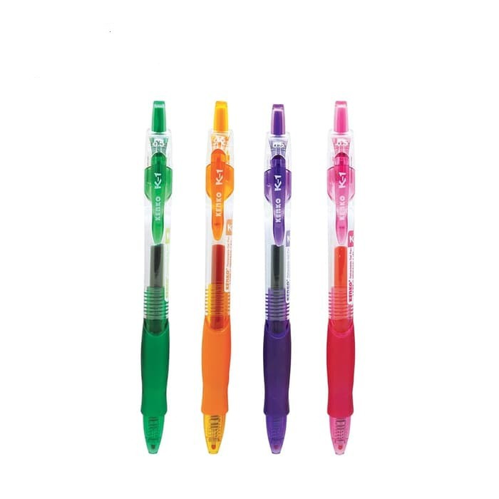 Jual Ballpoint Kenko K-1 Warna /PER PCS, 0.5 mm / Ballpoint Gel Kenko ...
