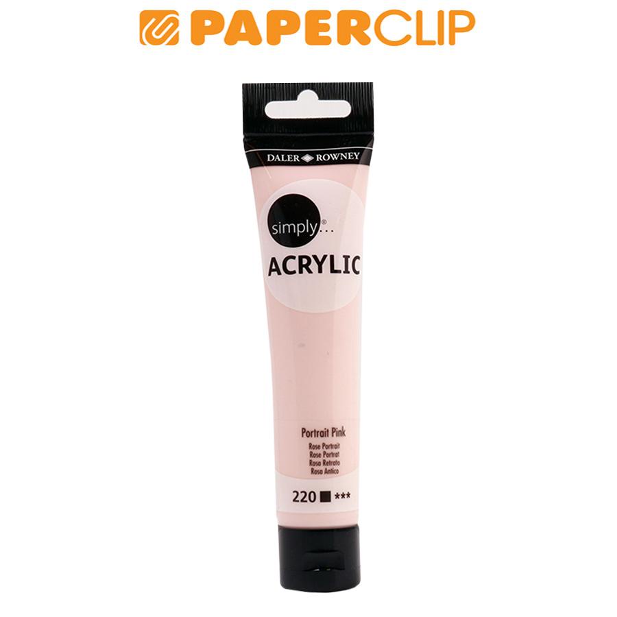 Jual ACRYLIC COLOR SIMPLY 75ML SL PORTRAIT PINK | Shopee Indonesia