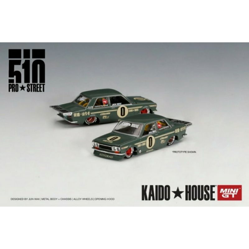Jual minigt Kaido house KHMG001 Skala 1:64 Jun Imai Disain Datsun 510 ...