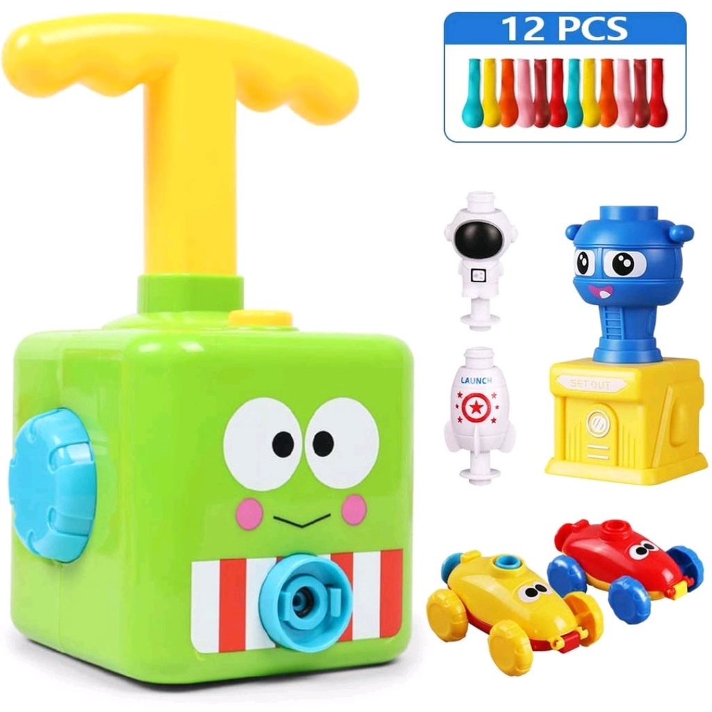Jual Mainan Power Balloon Car / Mainan Mobil Anak Tenaga Angin Balon ...