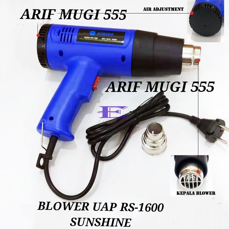 Jual Solder Blower Uap Portable Sunshine RS-1600 Original | Shopee ...