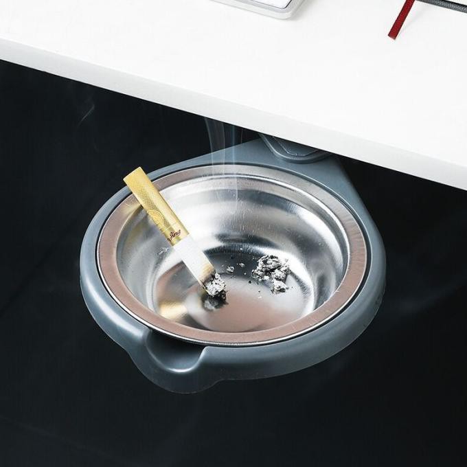 Jual HT - ASBAK ROKOK MODEL TEMPEL TEMPAT ABU ROKOK PUTAR BAWAH MEJA ...