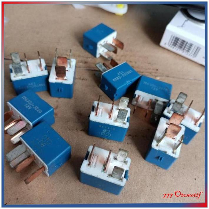 Jual relay omron biru toyota avanza xenia 4 pin -77part | Shopee Indonesia