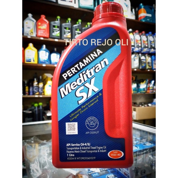 Jual MEDITRAN SX 15W-40 API DONUT CH-4/SJ | Shopee Indonesia