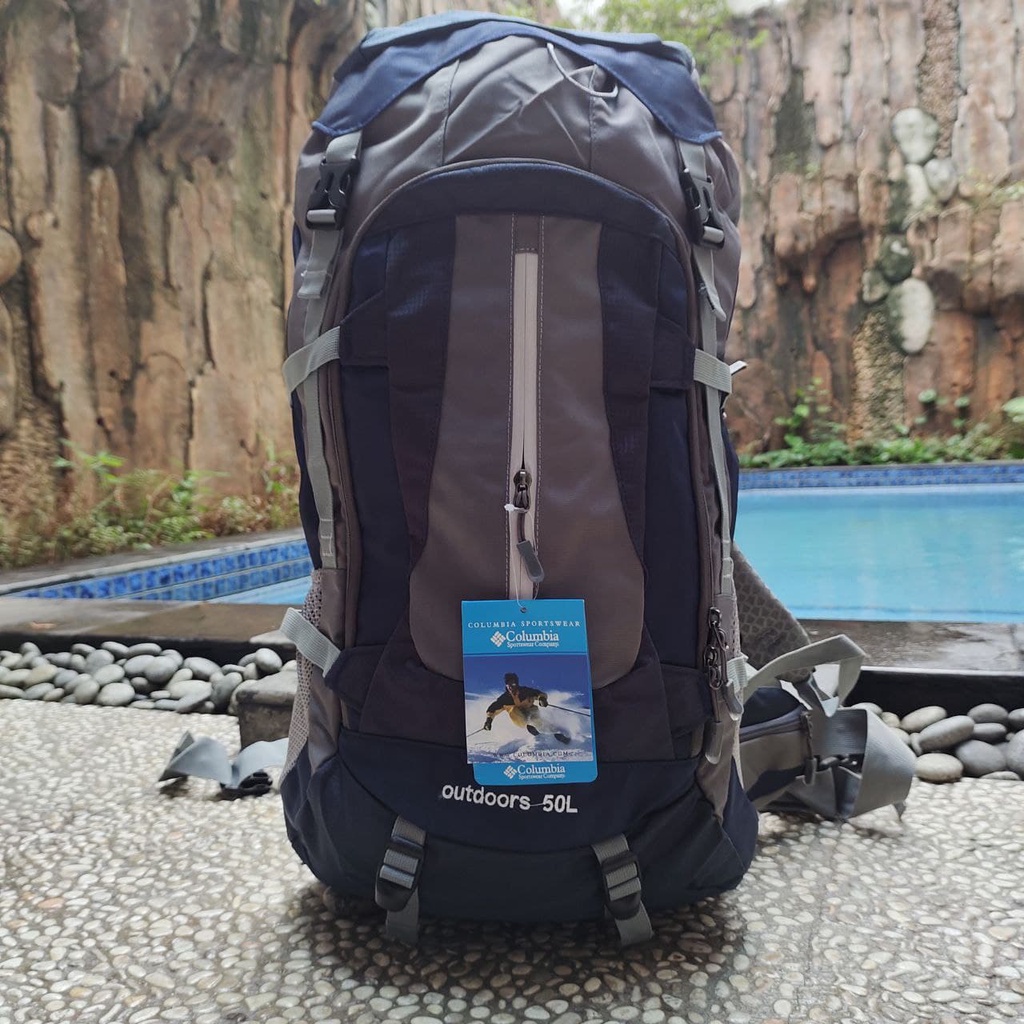Jual Tas Ransel Gunung Carrier Colombia 50L Outdoor Tas Hiking Bag Tulang Rangka Besi | Shopee ...