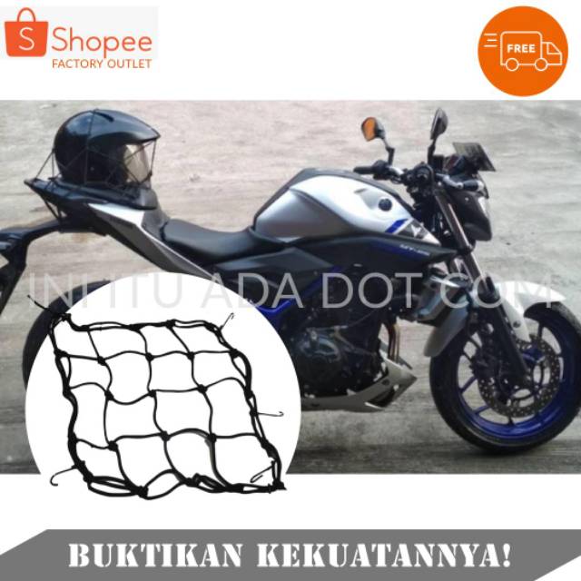 Jual SALE Jaring Helm Motor Jok Tebal Besar Vixion NHK Jaring Helm 2 ...