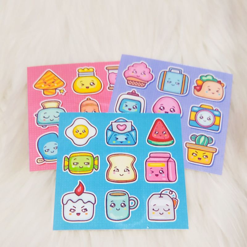 Jual tumblr sticker cute sticker aesthetic sticker lucu murah IV [BACA ...