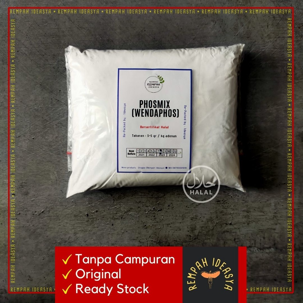 Jual Phosmix Wendaphos 500gr / Phosmix / Mixphos / Pengenyal Bakso ...