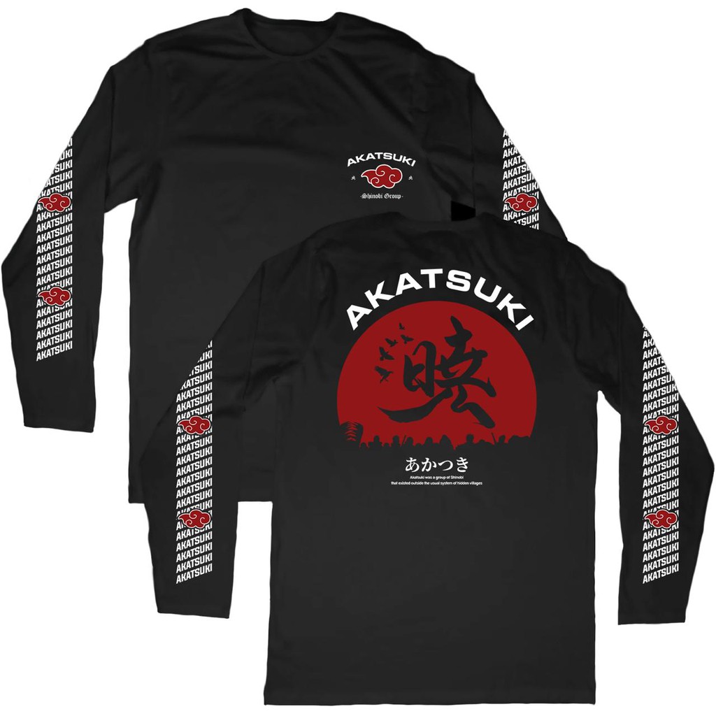 Jual Baju Akatsuki Naruto lengan panjang | Shopee Indonesia
