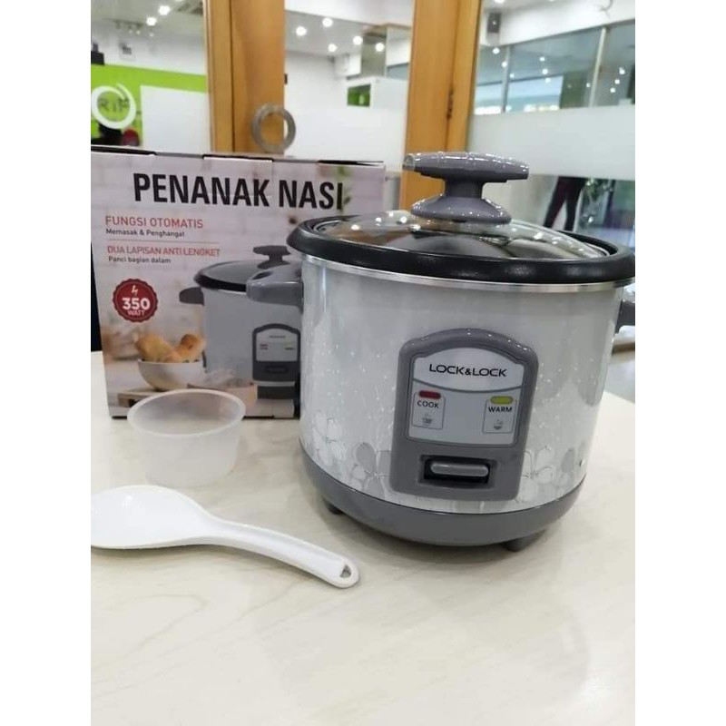 Jual MINI RICE COOKER LOCK & LOCK 0.6LT SERBAGUNA | Shopee Indonesia