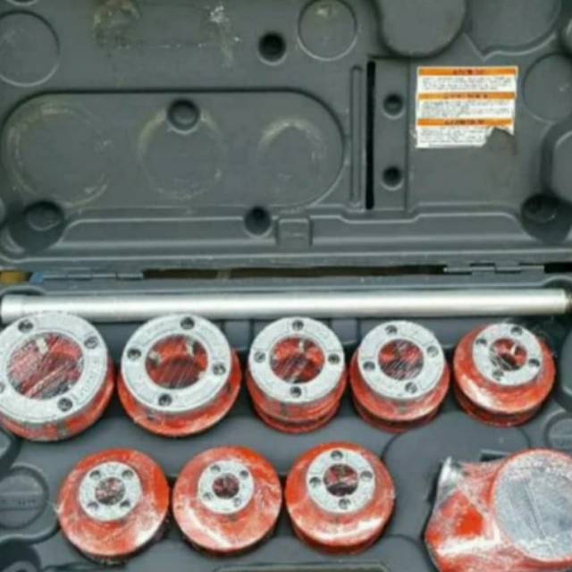 Jual RIDGID Ratchet Die Set/Alat Senai Drat Pipa Manual Set (36505 ...