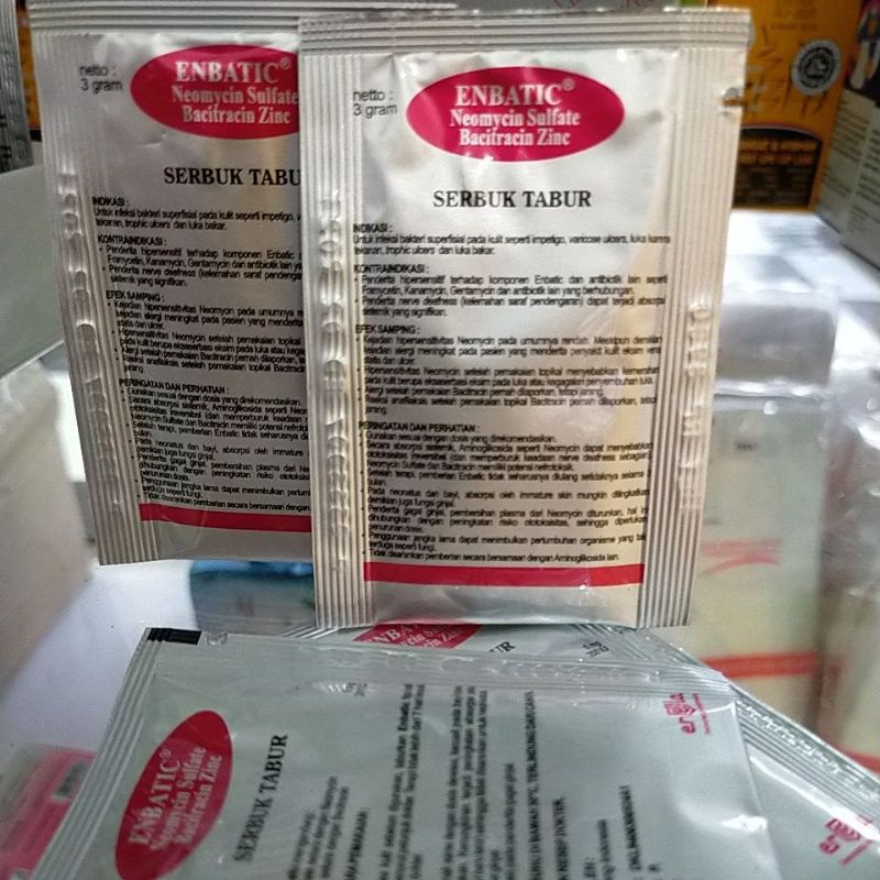 Jual Enbatic powder untuk luka | Shopee Indonesia