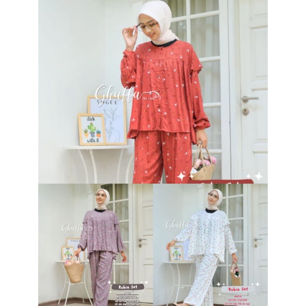Jual Rubia set by Ghaffa | Shopee Indonesia