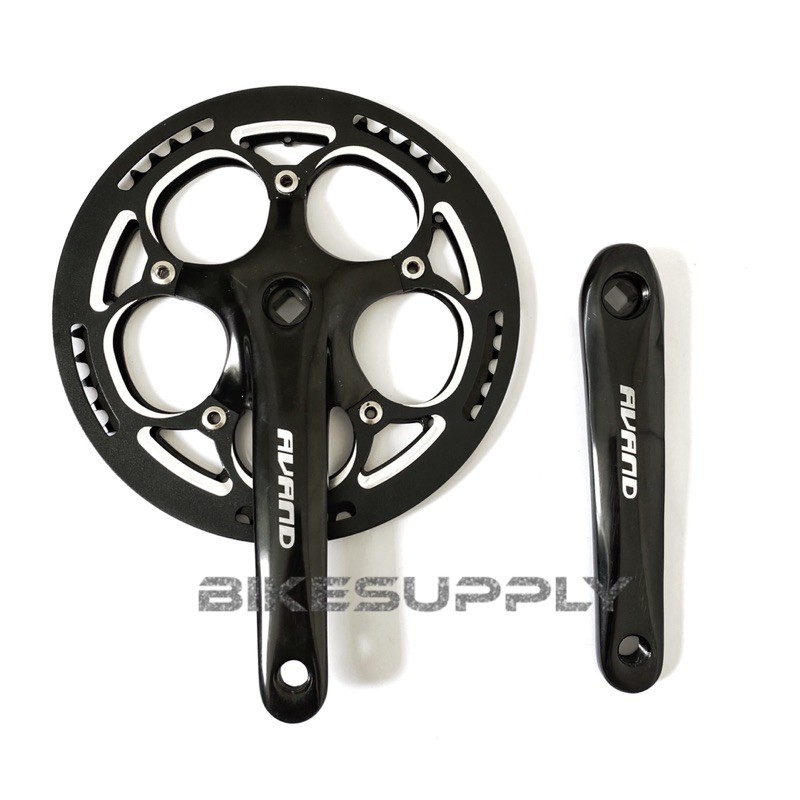 Jual Crank Set Sepeda With Cover Merk Avand Single Speed 53 T Warna ...