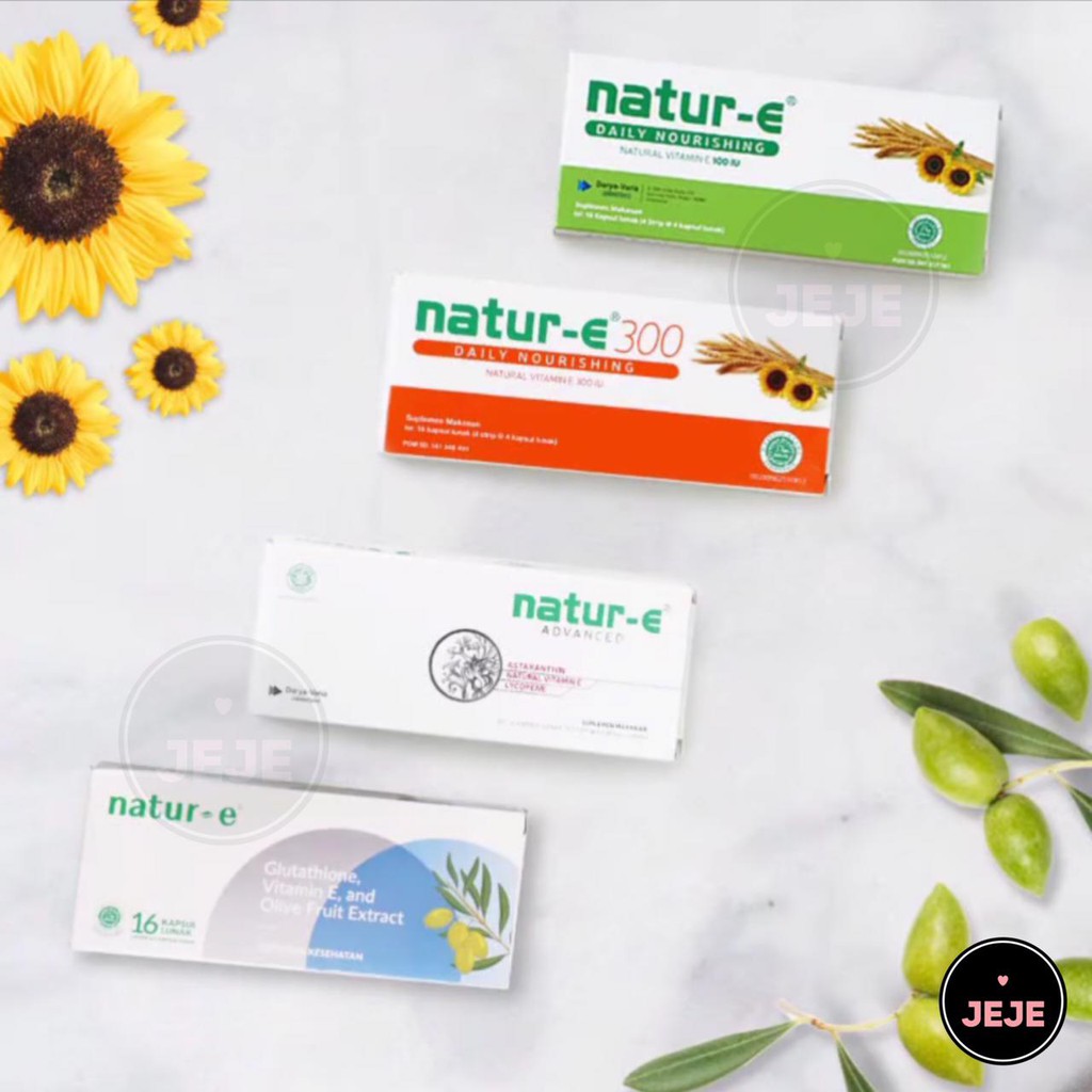 Jual Natur E Soft Capsule 100 300 IU | Kapsul Daily Nourishing Advanced ...