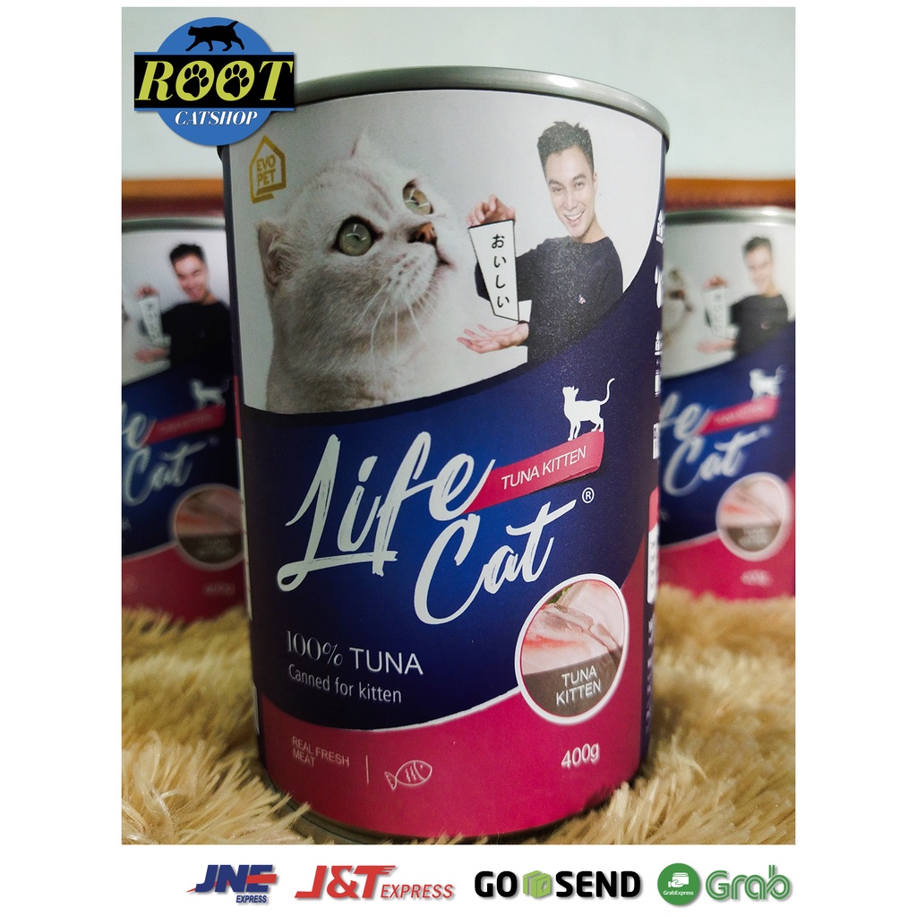 Jual Life Cat Tuna Kitten 400 Gram Makanan Basah - Wet Food Kucing ...