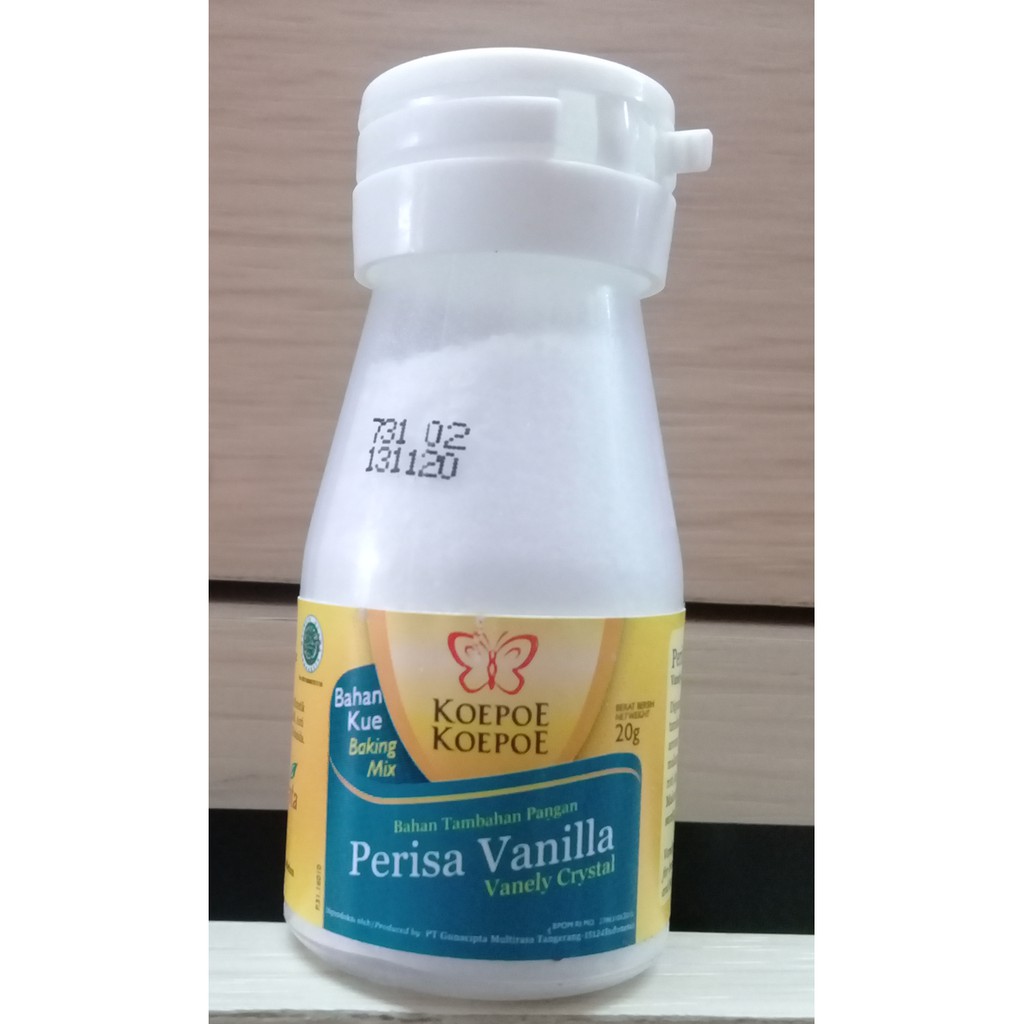 Jual Kupukupu vanila crystal 20 gr vanili crystal | Shopee Indonesia