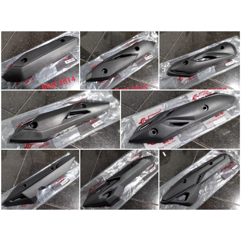 Jual Cover Tutup Knalpot Standar Matic Kualitas Original Tameng Knalpot ...