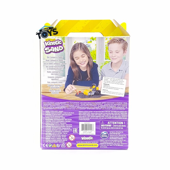 Jual Kinetic Sand Pave And Clay Construction Playset Original Spin ...
