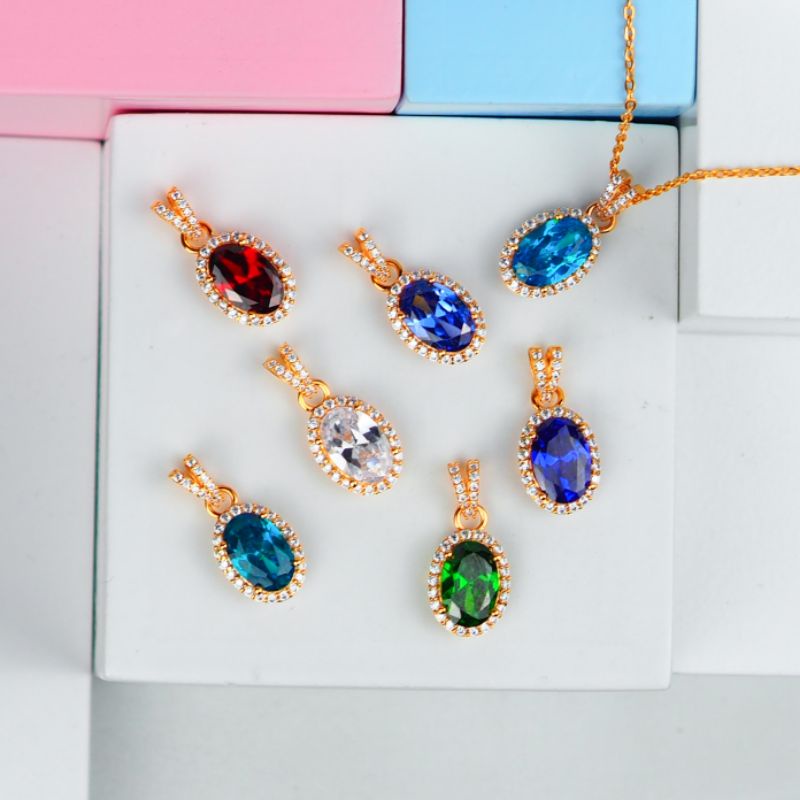 Jual Liontin Emas Glam Motif Oval - Toko Emas Gadjah | Shopee Indonesia