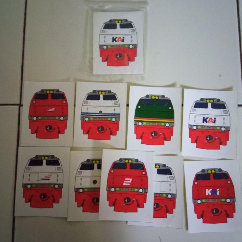 Jual Stiker lokomotif Series CC203 | Bisa 1 an | Shopee Indonesia