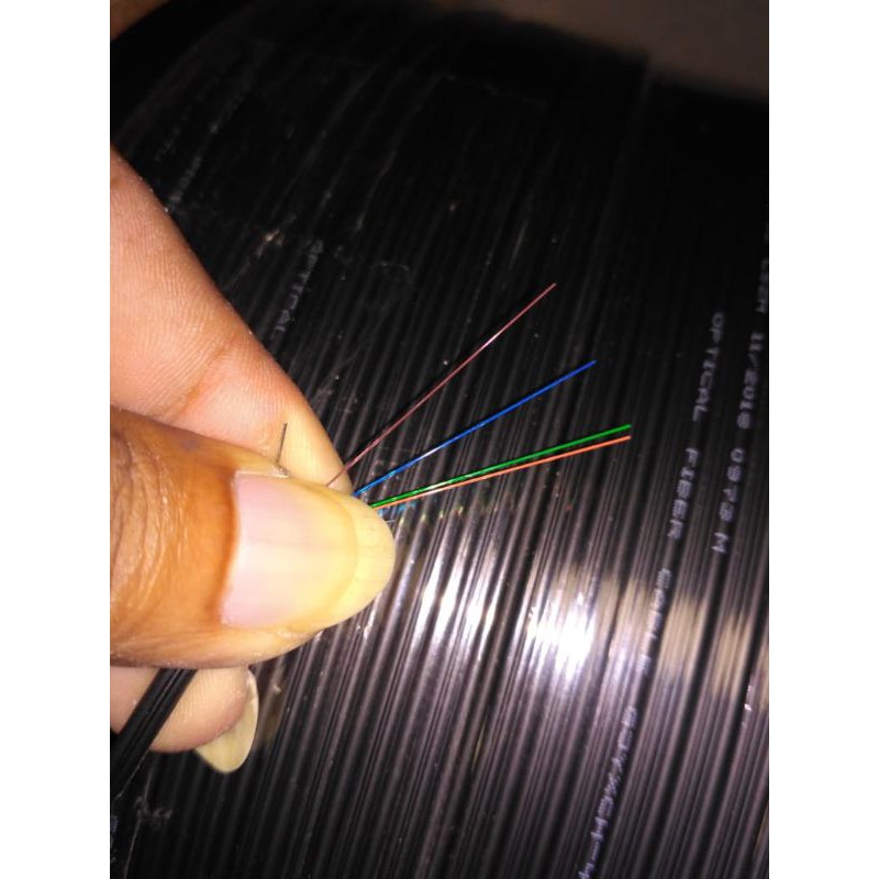 Jual Kabel Dropwire/Dw FTTH 4core 1000meter(3seling) | Shopee Indonesia
