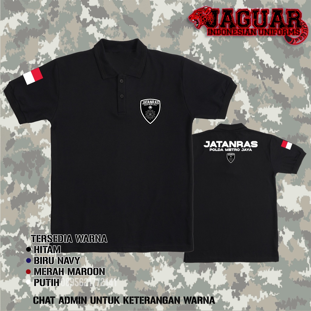 Jual Kaos Polo JATANRAS - jaguar | Shopee Indonesia